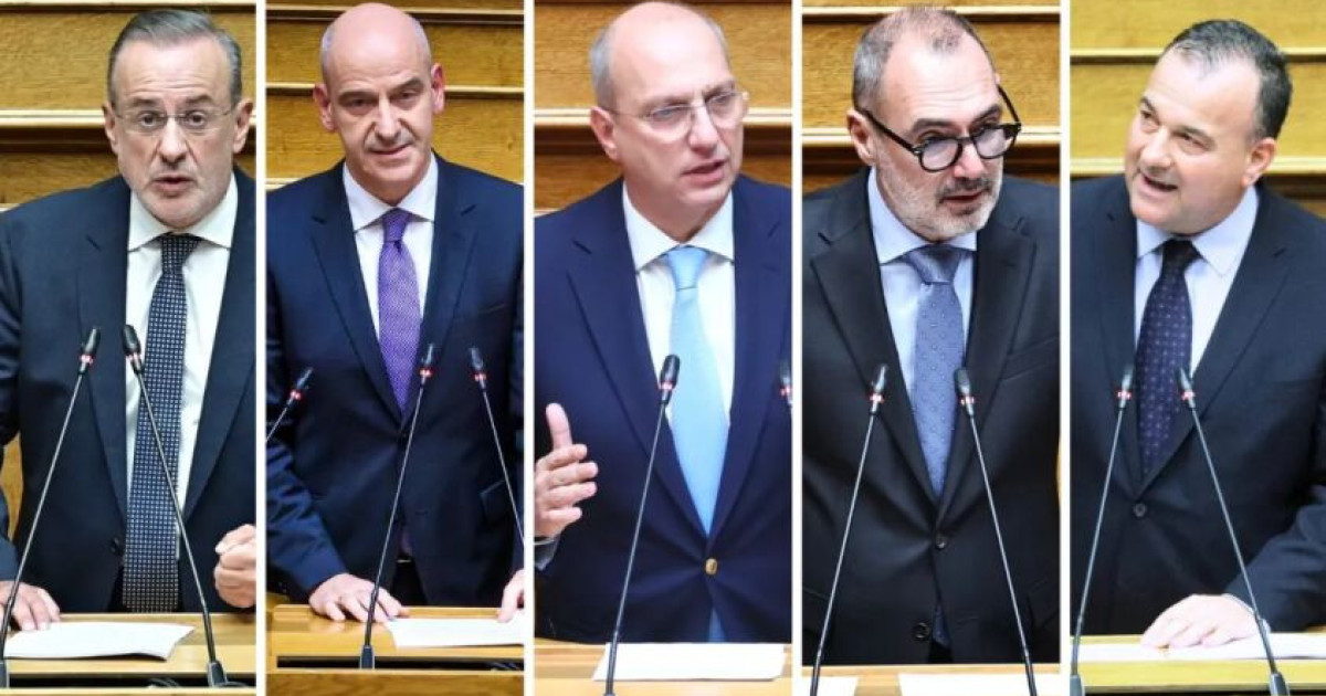 5 βουλευτές της Νέας Δημοκρατίας ζητούν αλλαγή στο μοντέλο διακυβέρνησης